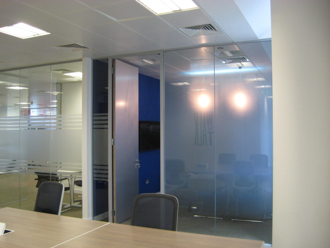 Glass Partitions Services - Glass Partitions Ireland